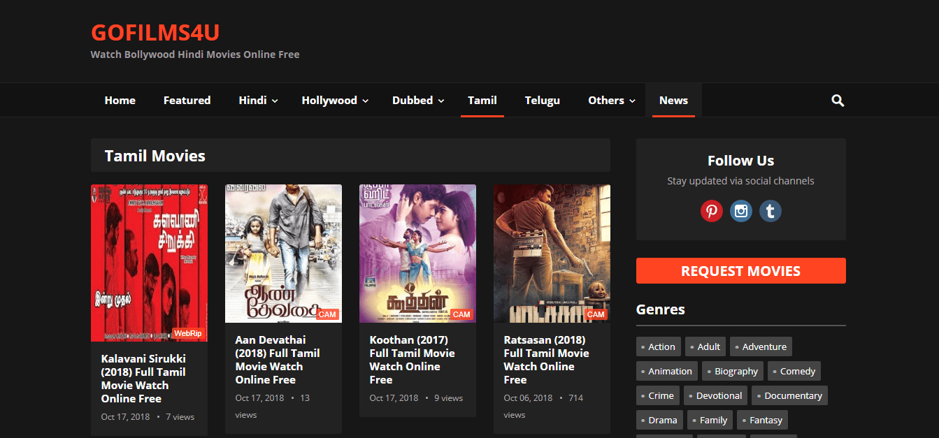 Gofilms 4 u store